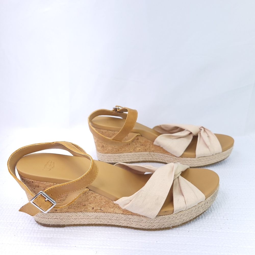 Ugg Joslyn Platform Cork Wedge Heels Sandals Strappy … - Gem
